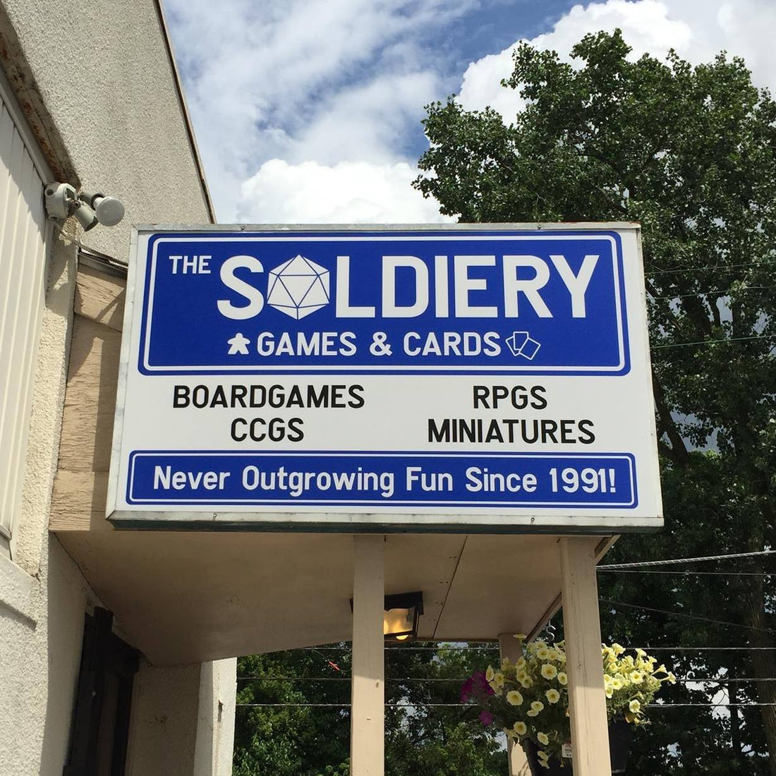 The Soldiery Games and Cards